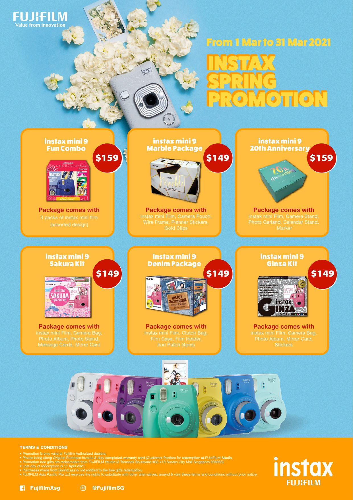 Fujifilm Instax March 2021 Promotion | Alan Photo