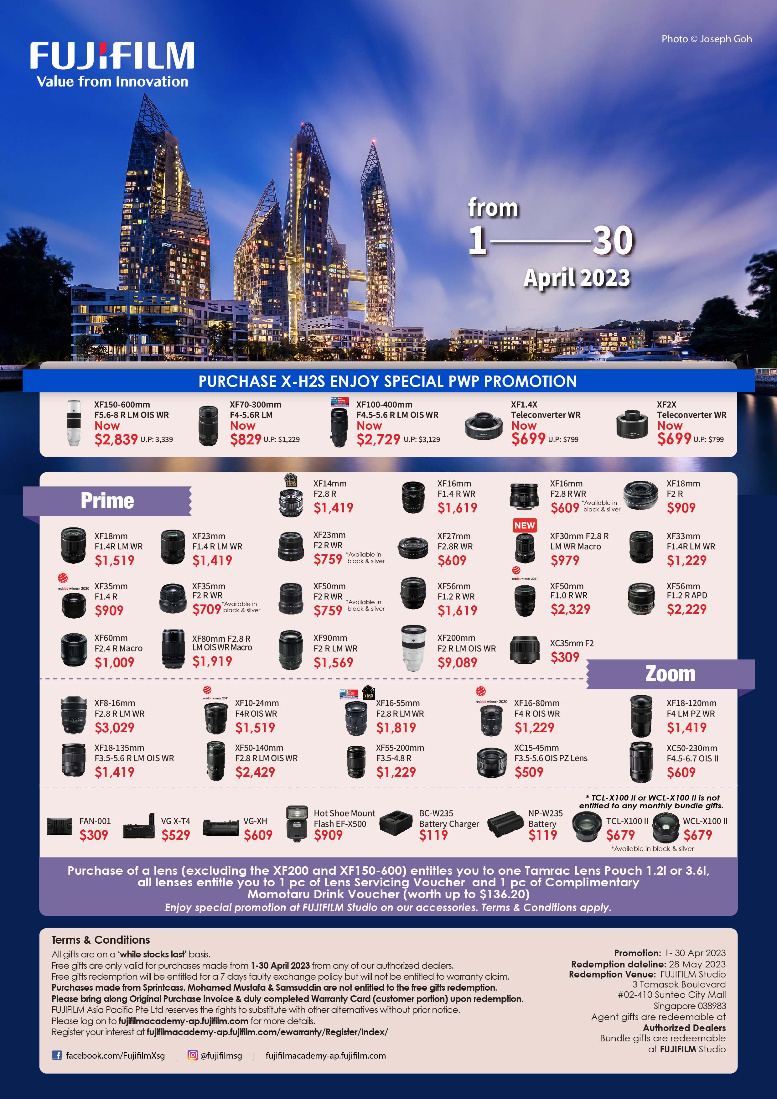 Fujifilm April 2023 Promotion | Alan Photo